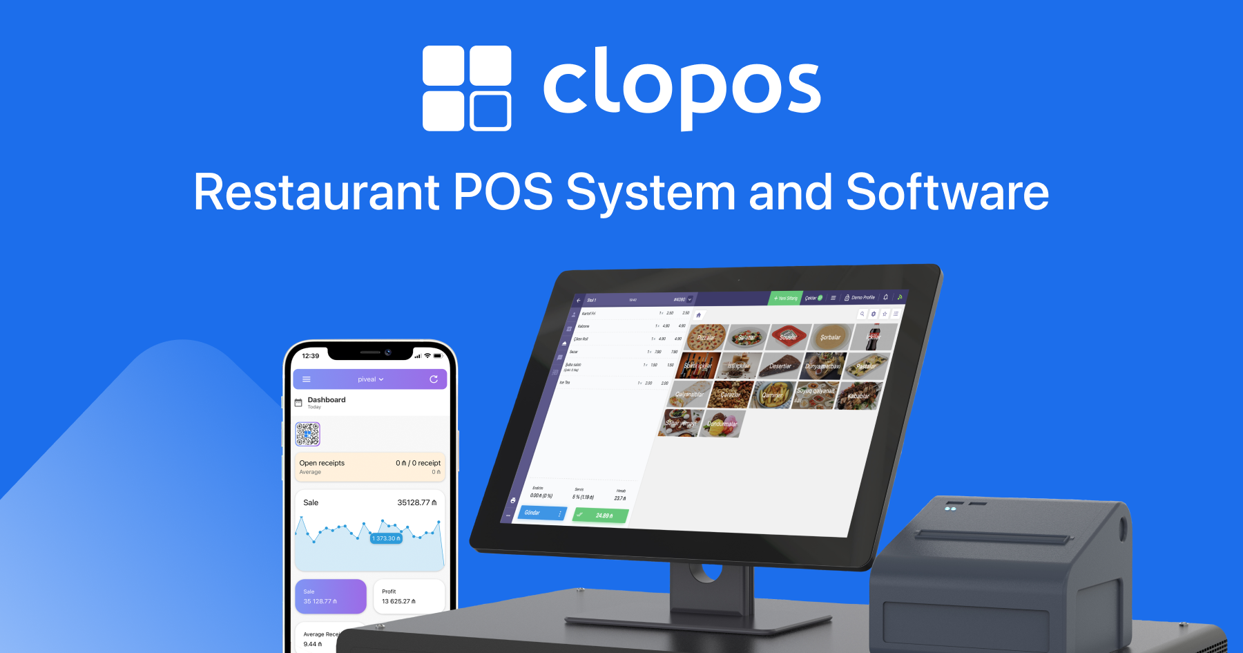 Clopos POS: Система управления рестораном Clopos POS